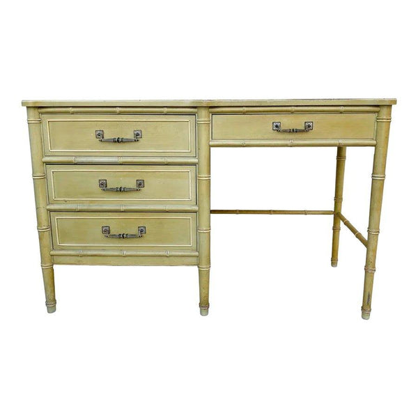 Vintage Henry Link Bali Hai Faux Bamboo Writing Desk Available for ...